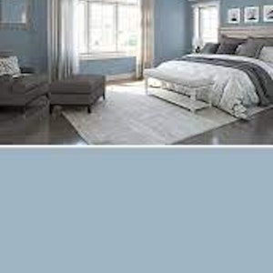 BLUE Peel and Stick Wallpaper Paint Palette Combination, Art Deco, Bird ...