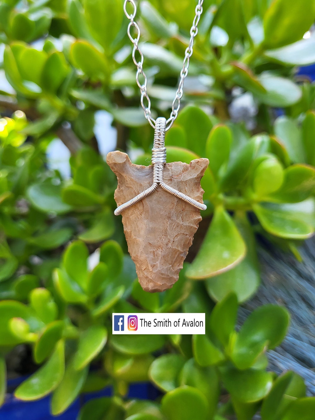 Authentic Native American Sterling Silver Arrowhead Pendant - Etsy