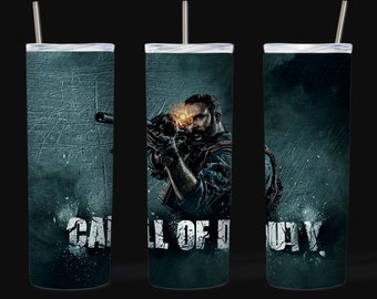 Call of Duty Sublimation Tumbler - Etsy