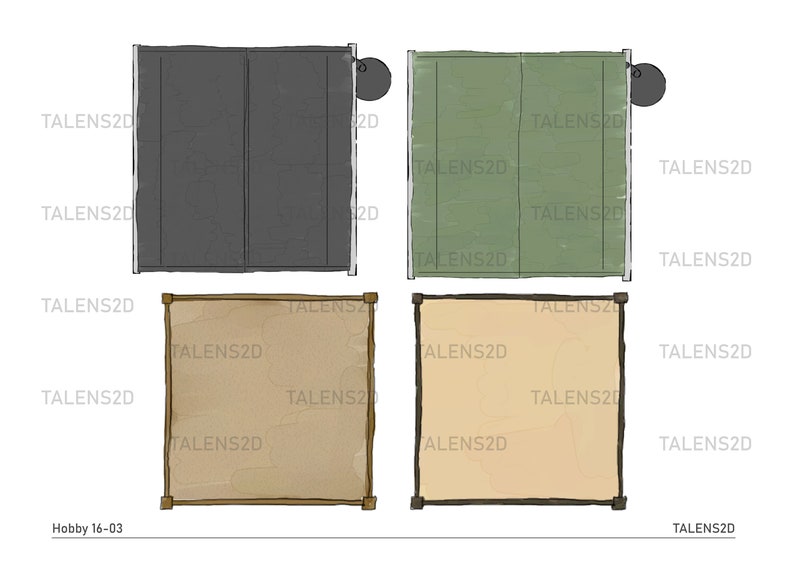 Swing Top View, 2D Top View PNG for Floor Plan, PNG Files for Download ...