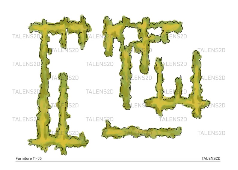 Pergola Top View, 2D Landscape Top View for Floor Plans, PNG Files for ...
