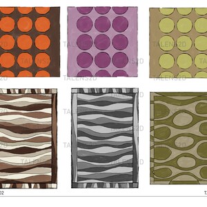 Carpet Furniture Top View, 2D Furniture Top View for Floor Plans, PNG ...