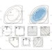 Bathroom Top View, 2D Top View PNG for Floor Plan, PNG Files for ...