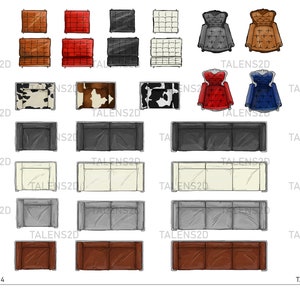 Chair Top View, 2D Top View PNG for Floor Plan, PNG Files for Download ...
