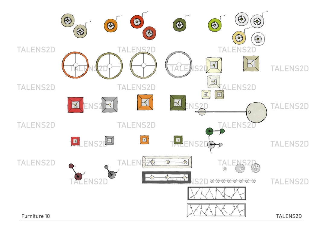 Lamp Top View, 2D Top View PNG for Floor Plan, PNG Files for Download ...