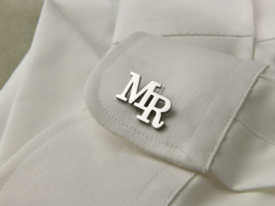 Custom Cufflinks, Personalized Initial Cufflinks, Groomsmen Gifts ...