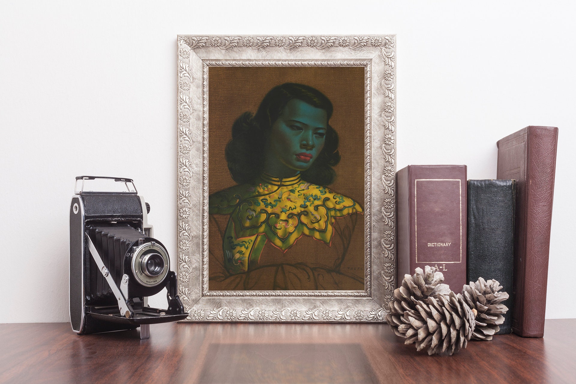 Chinese Girl. the Green Lady Print, Vladimir Grigoryevich Tretchikoff ...