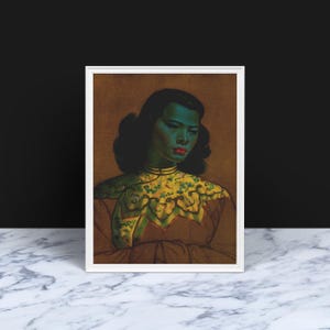 Chinese Girl. the Green Lady Print, Vladimir Grigoryevich Tretchikoff ...