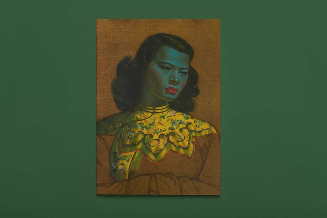 Chinese Girl. the Green Lady Print, Vladimir Grigoryevich Tretchikoff ...