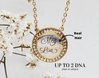 Lock of Hair Memorial Jewelry - Etsy