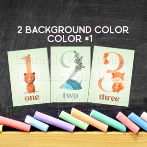 Number Flashcards for Kids, Printable Flashcards for Kids, Learn to ...