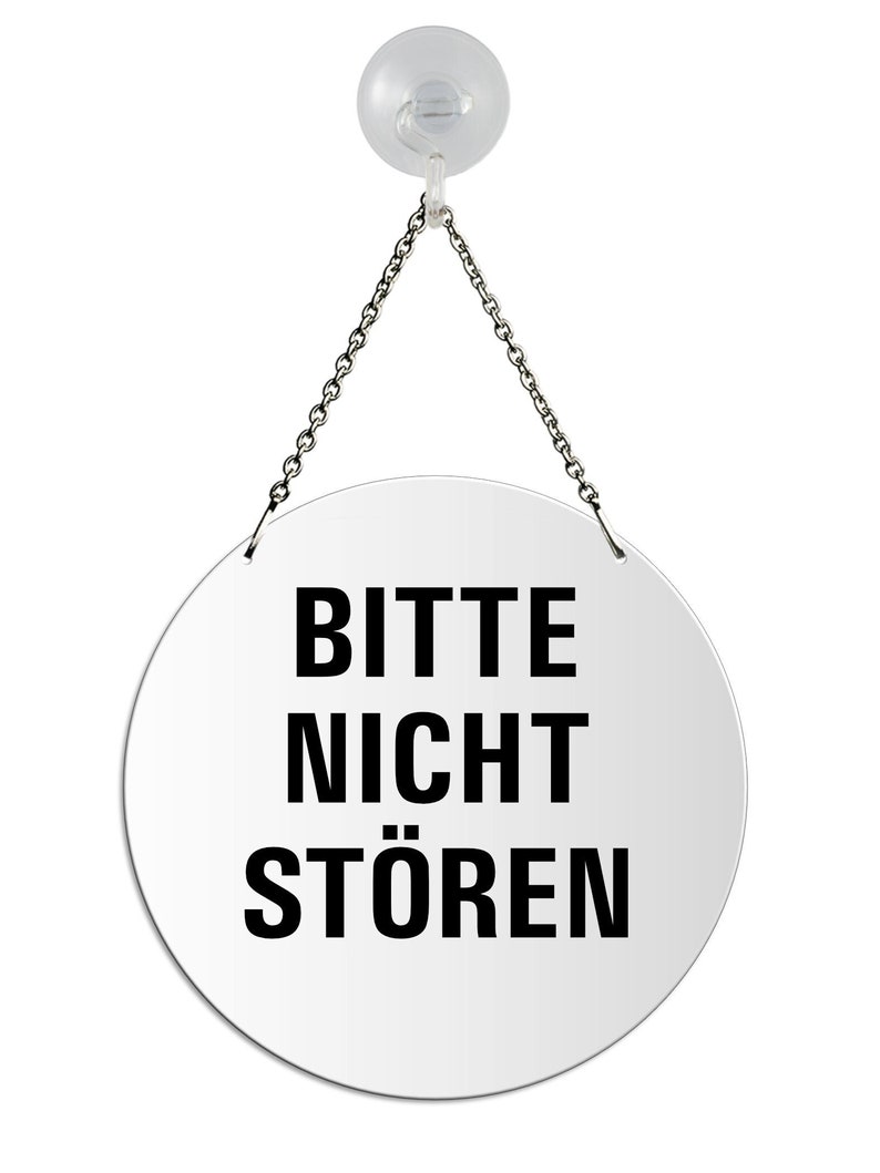 Schild Bitte Nicht stören Hängeschild Kettenschild Melamin - Etsy Schweiz