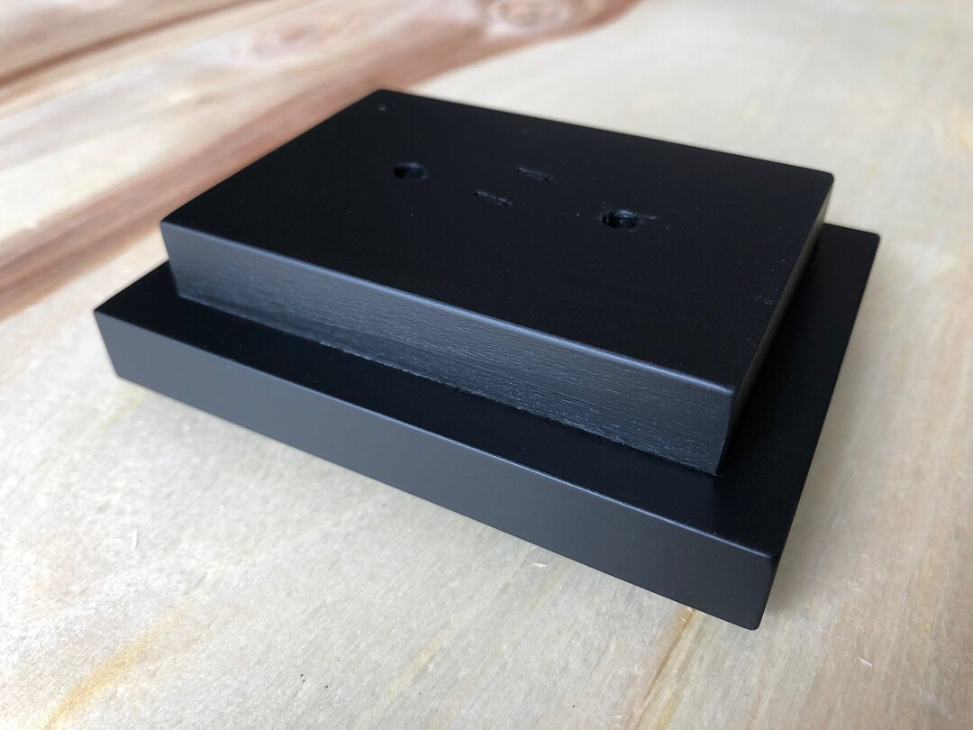 Beech Wood Base Painted Black - Etsy
