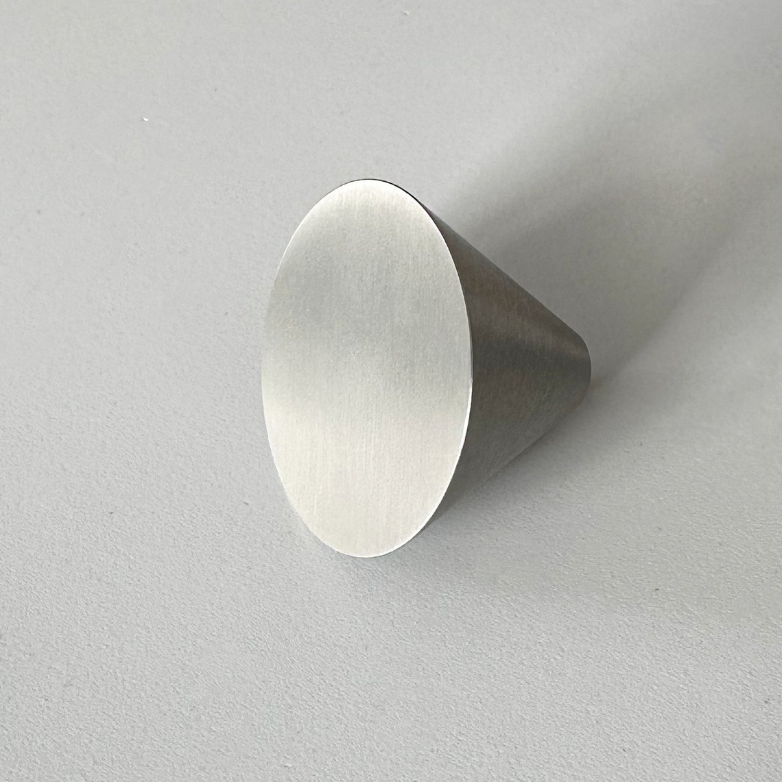 Stainless Steel Cone 32mm High, Bottom Diameter 44mm, With Hole - Etsy