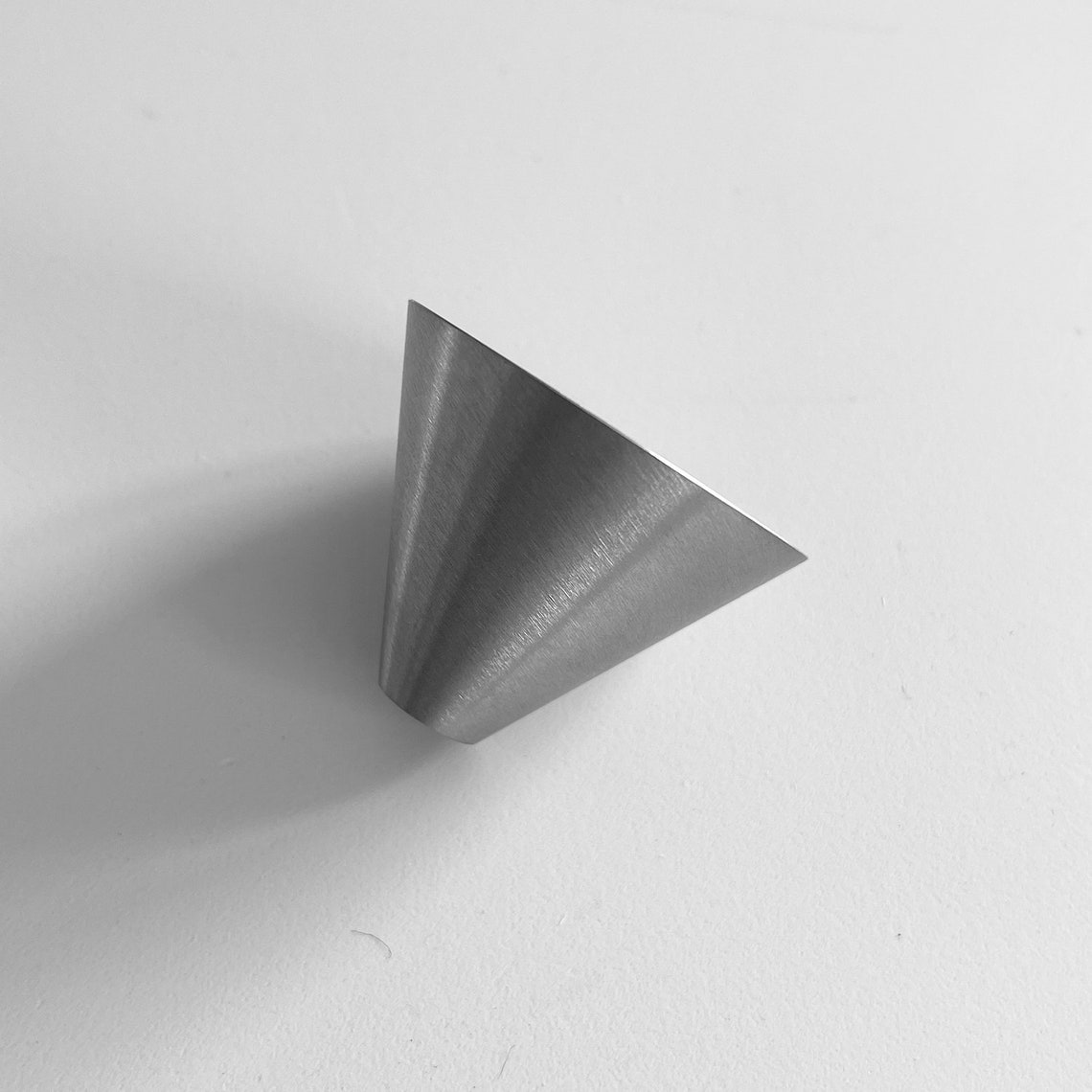 Stainless Steel Cone 32mm High, Bottom Diameter 44mm, With Hole - Etsy