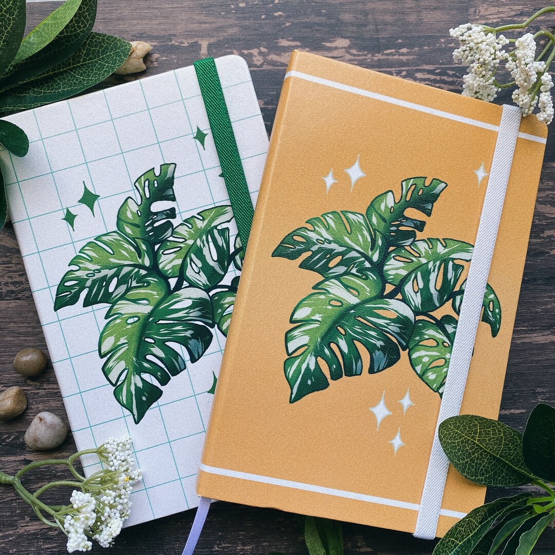 VARIEGATED MONSTERA JOURNAL - Etsy