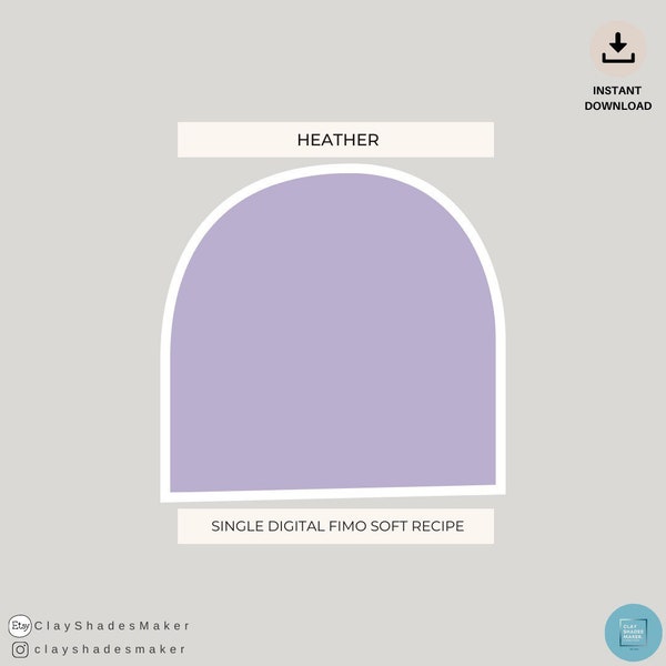 Heather Clay Color - Etsy