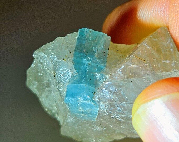 100% Authentic Light Neon Blue Brazilian Paraiba Tourmaline Crystal ...