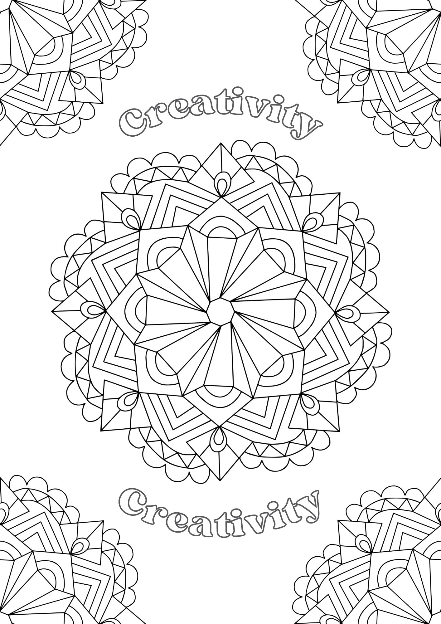 Mindful Colouring Pages for Stress Relief - Etsy