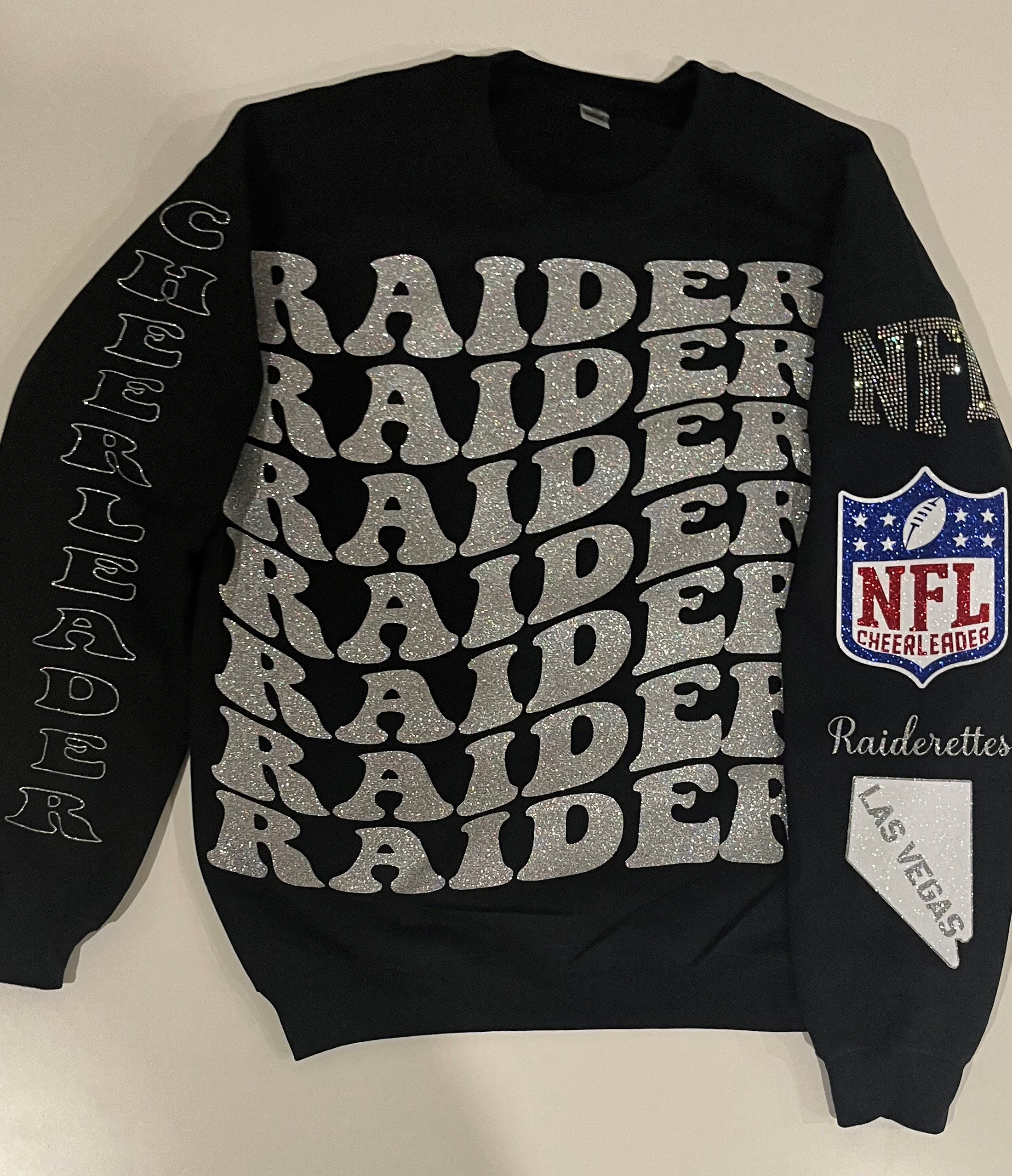 Custom Fan Gear-glitter Retro Wavy Word Design! - Etsy