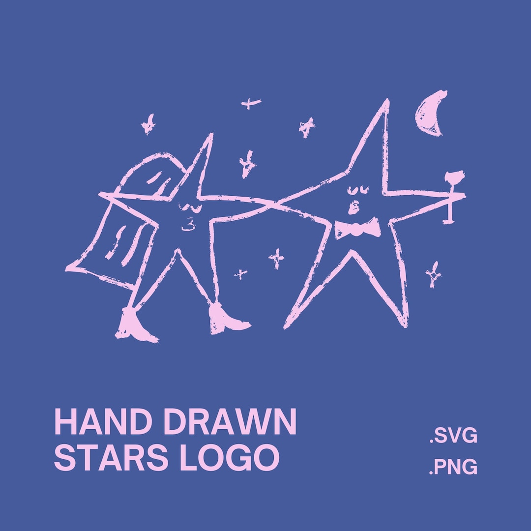 Stars Logo Illustration, Wedding Clipart, Wedding Engagement ...