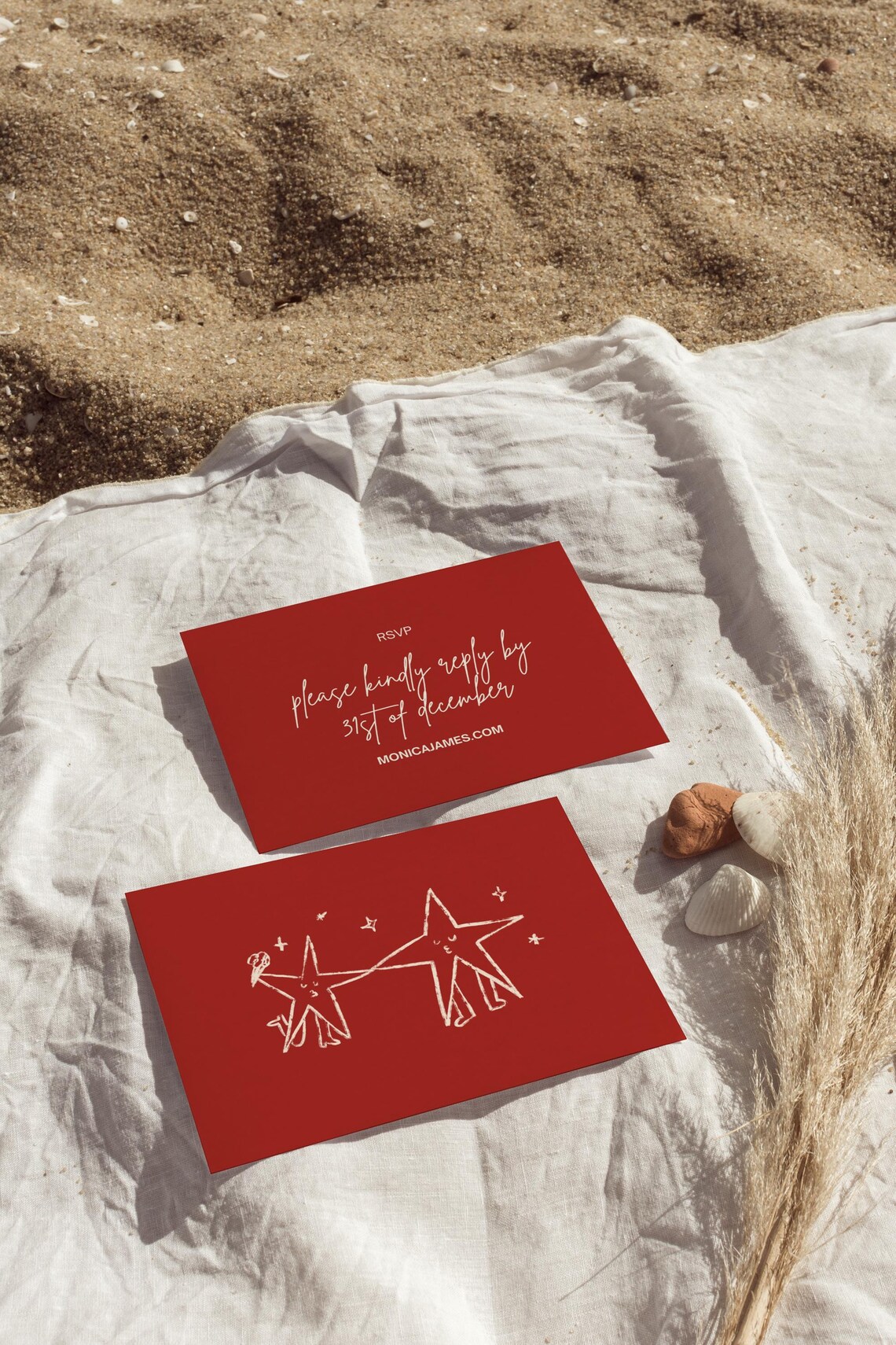 Hand Drawn Wedding Invite Suite | Custom Illustrated Wedding Stationery ...