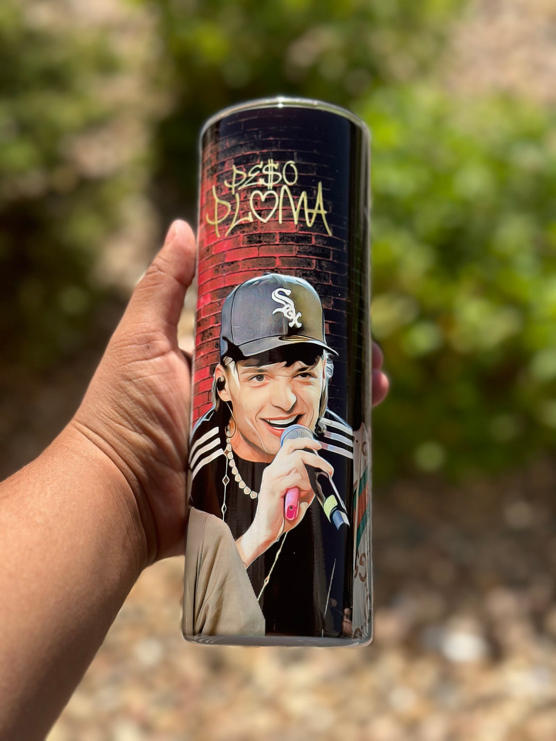 Peso Pluma Flag 20 Oz Tumbler , Peso Pluma - Etsy