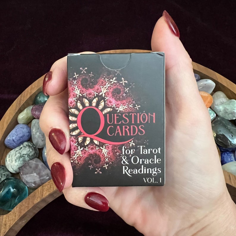In2it Q Oracle: Pocket-sized Question Cards for Tarot Card and - Etsy In2it Q Oracle: Pocket-sized Question Cards for Tarot Card and - Etsy