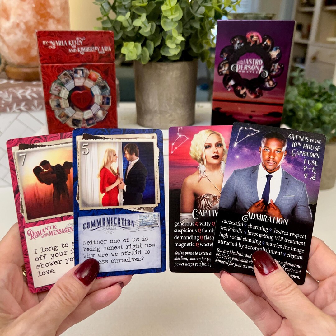 Two Oracle Decks LOVE Bundle – In2it Twin Flame & Astro Persona Decks ...