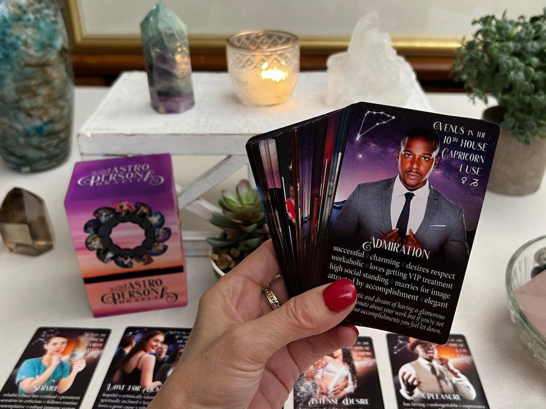 In2it Astro Persona Oracle Deck Astrology Based Zodiac Oracle Cards With Keywords 132 Cards