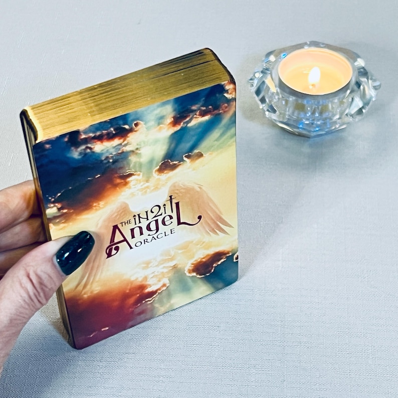 Angel Oracle Card Deck Set – Full & Mini Decks With Divine Guidance ...