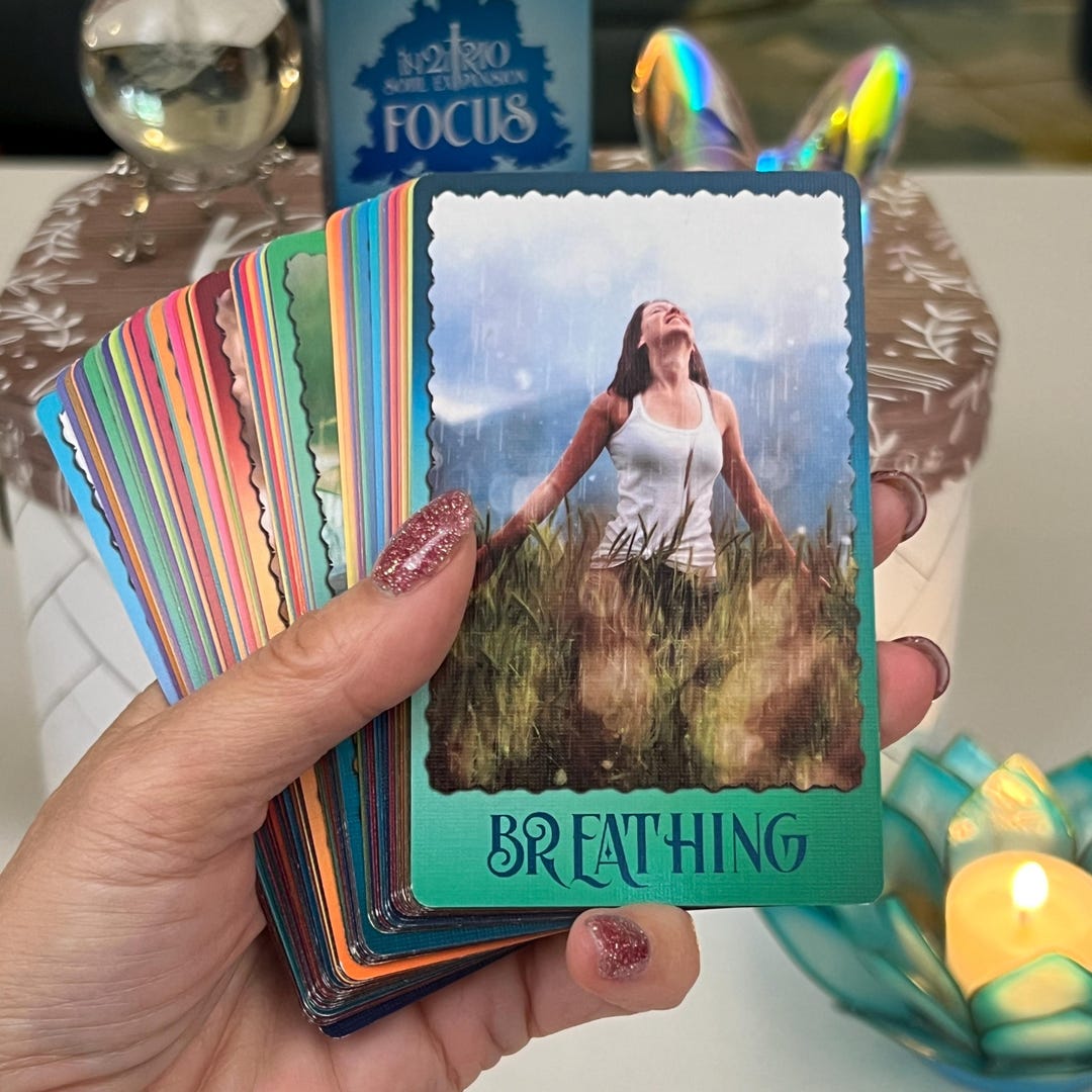 Buy NEW Life FOCUS Oracle Deck. 1 of 3 In2it Soul Expansion Oracle ...