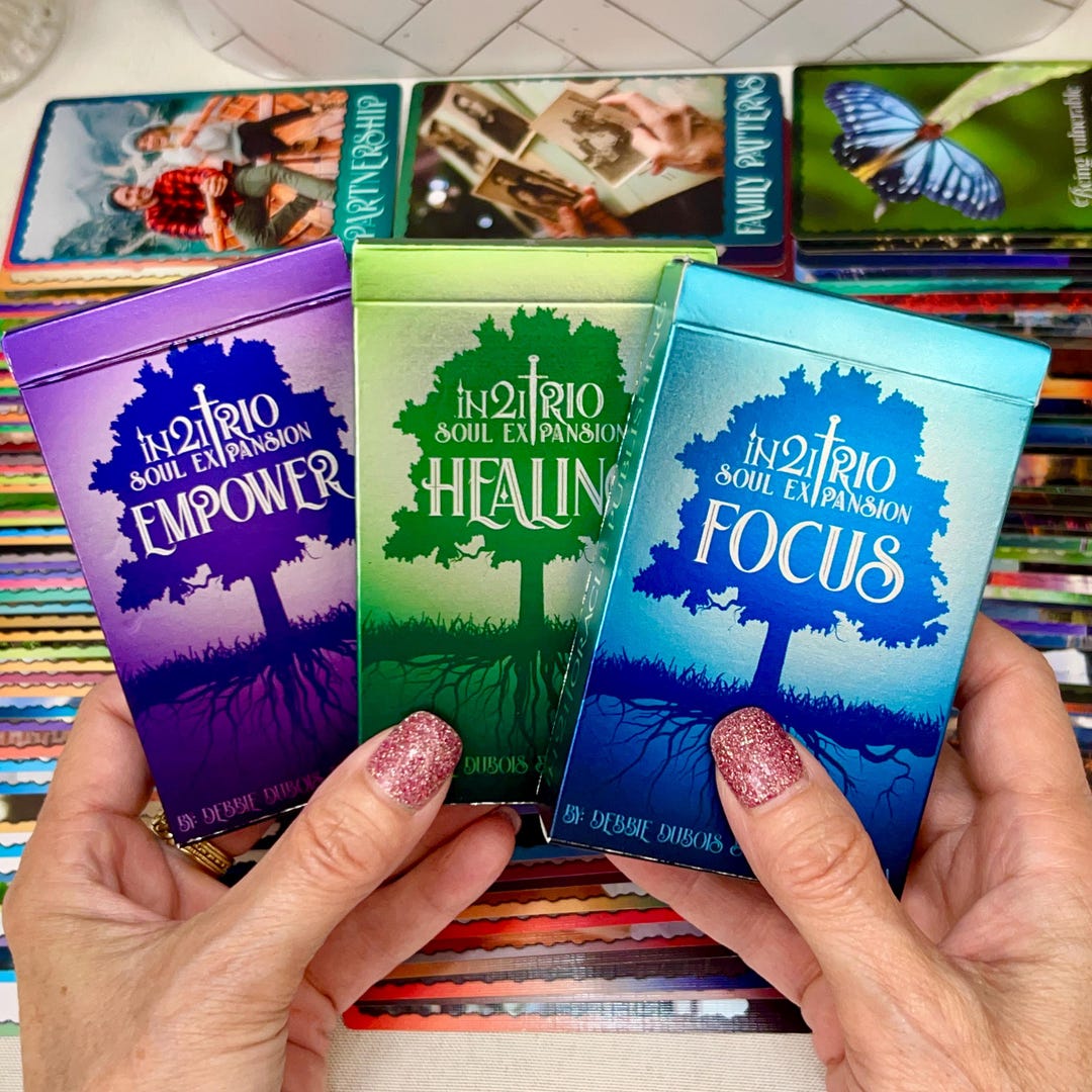 Soul Expansion Oracle Deck Trio – Focus, Healing & Empowerment Decks ...