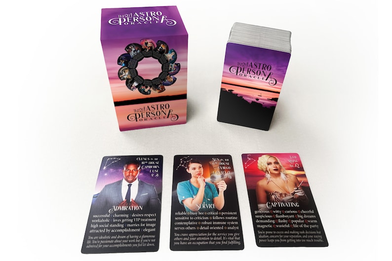 Astro Persona Oracle Deck & Expansion Kit – Astrology Reading Tool Set ...