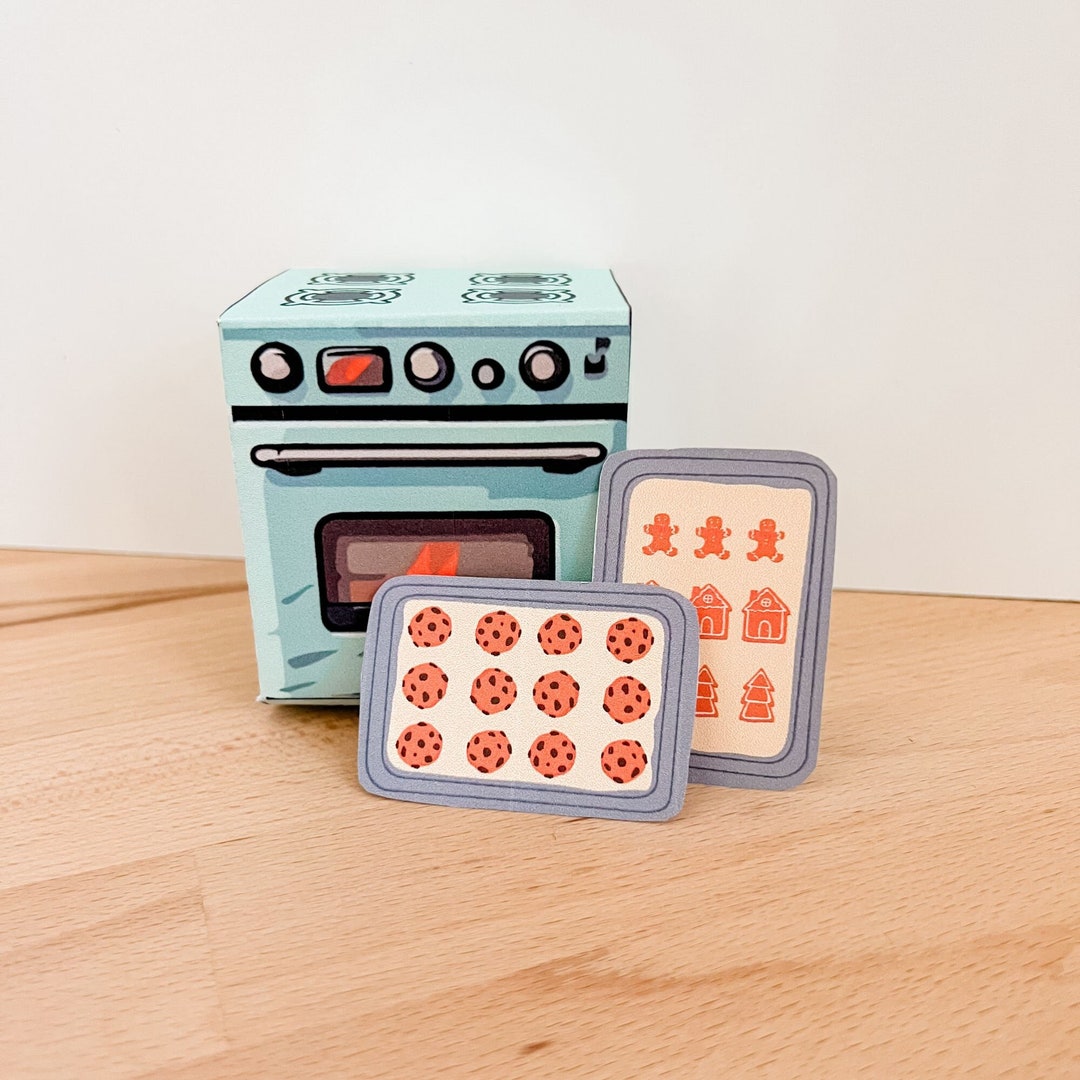 Elf Stove and Cookies Prop Kit | Instant Download - Etsy