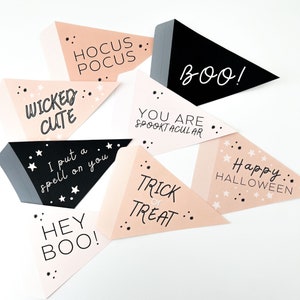 Halloween Pennant Flags | Instant Download | Printable DIY Decor - Etsy