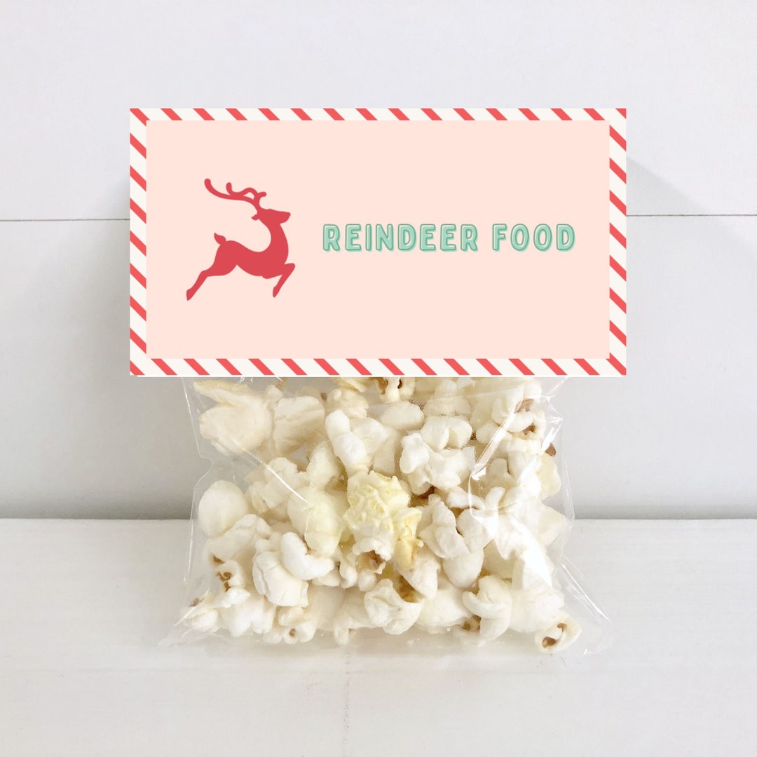 Magic Reindeer Food Topper | Instant Download | Reindeer Food Label ...