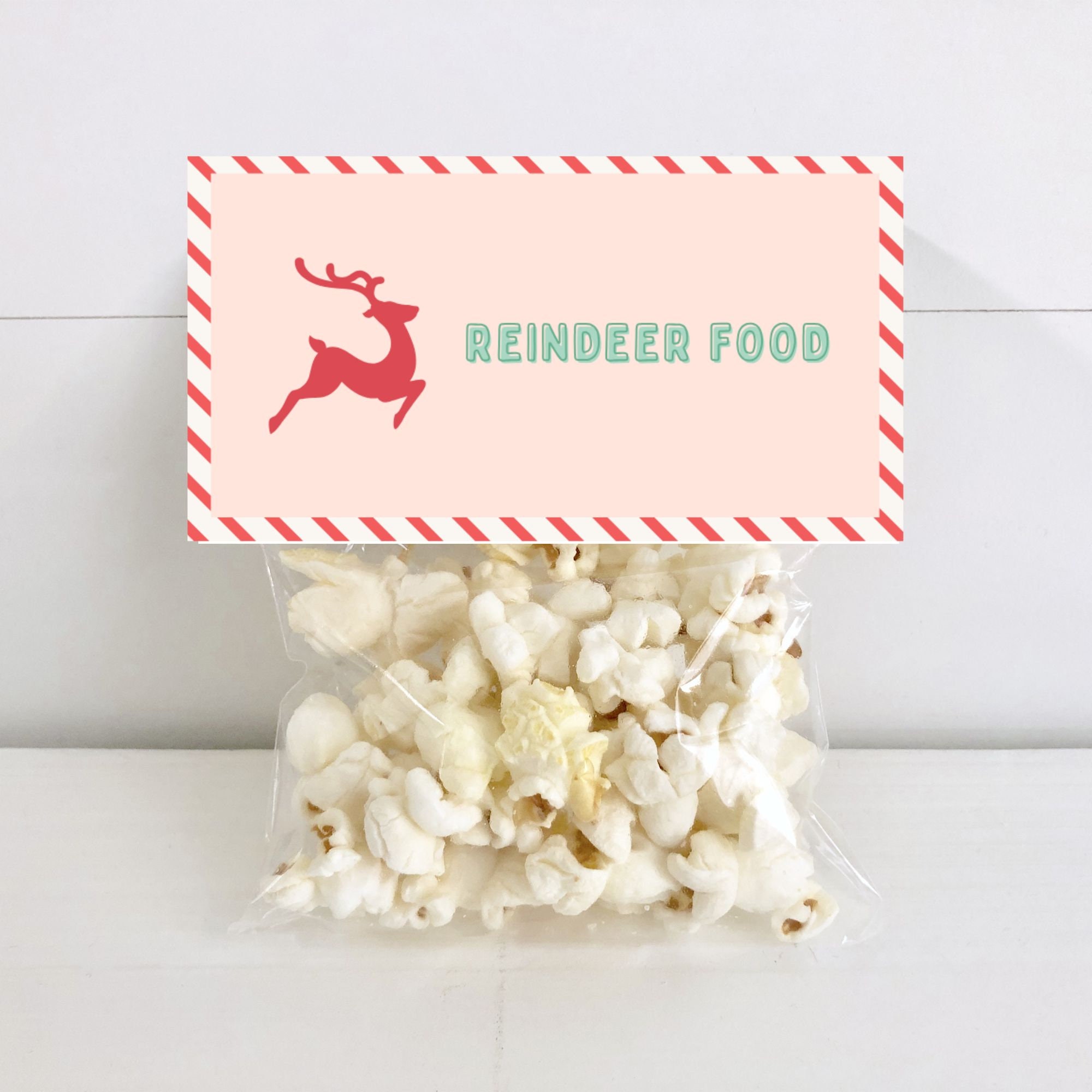 Magic Reindeer Food Topper | Instant Download | Reindeer Food Label ...