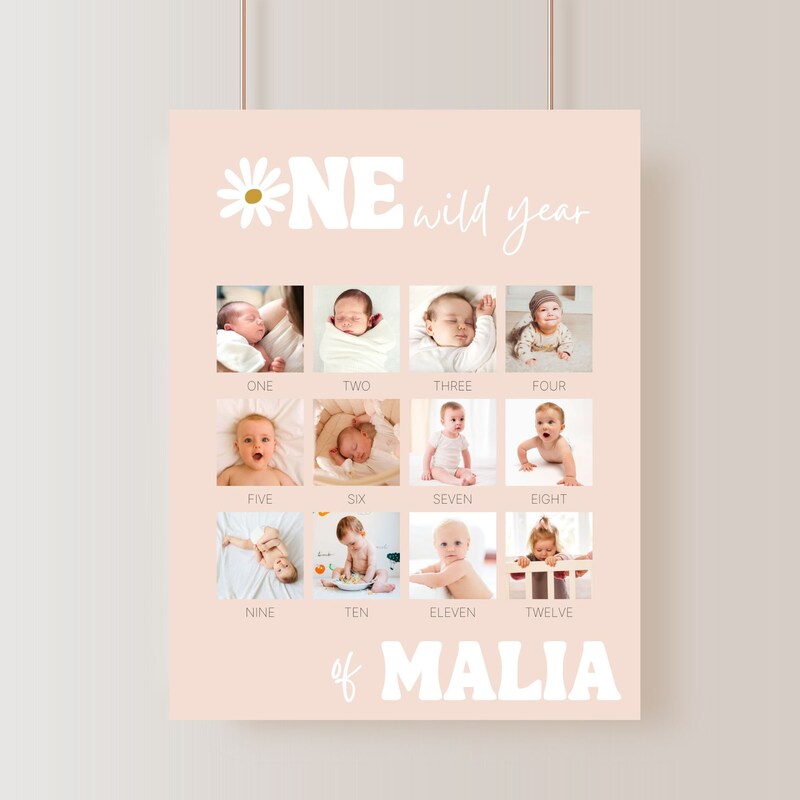 One Wild Year Invitations - Etsy