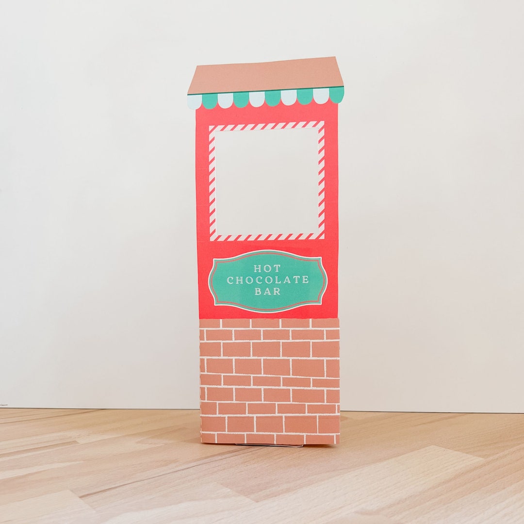 Elf Printable Hot Chocolate Stand Prop | Instant Download - Etsy