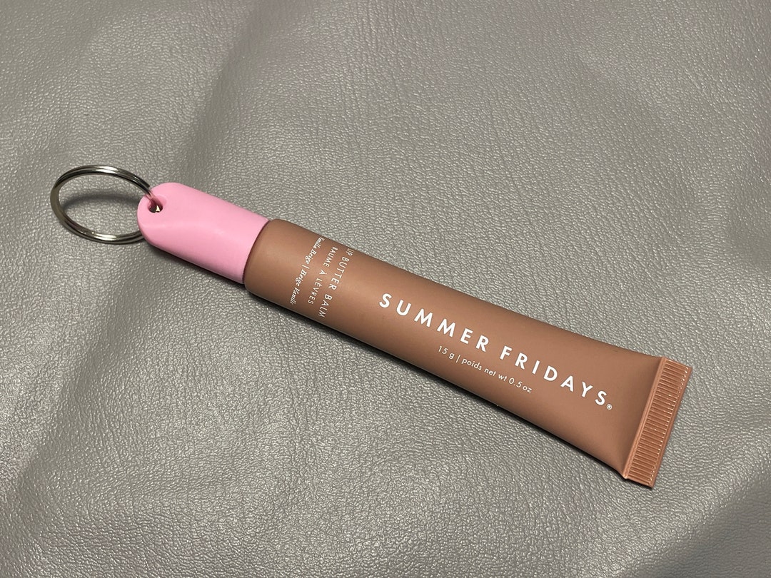 Summer Fridays Keychain Cap Chapcaddie Chapstick Holder Keyring ...