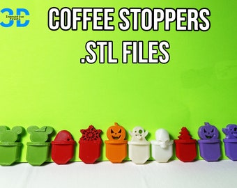 Coffee Stoppers Stl - Etsy