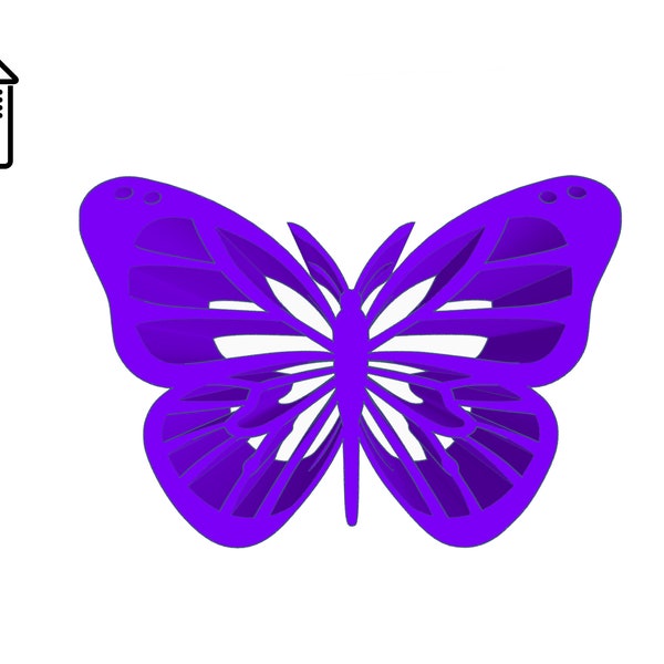 Butterfly Stl - Etsy