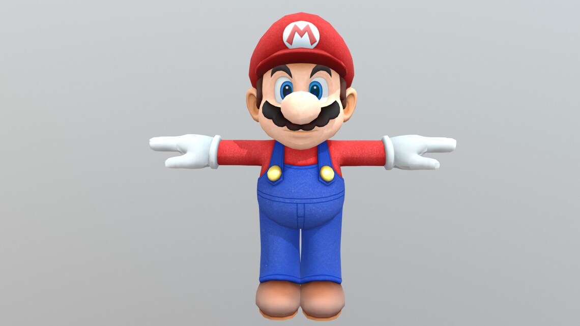 5 Super Mario STL Model Digital File | Etsy