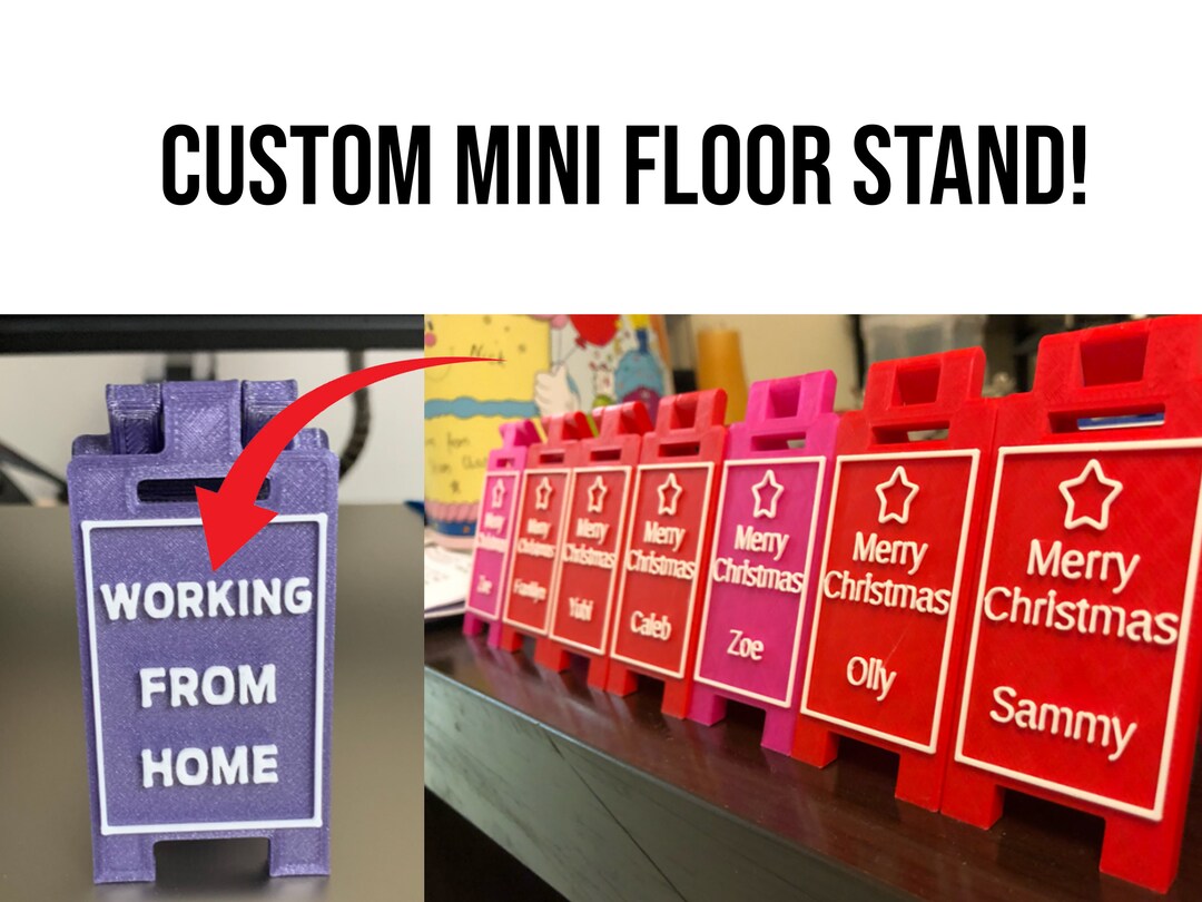 Custom Mini Floor Stand Stl Files for 3D Printers - Etsy Ireland