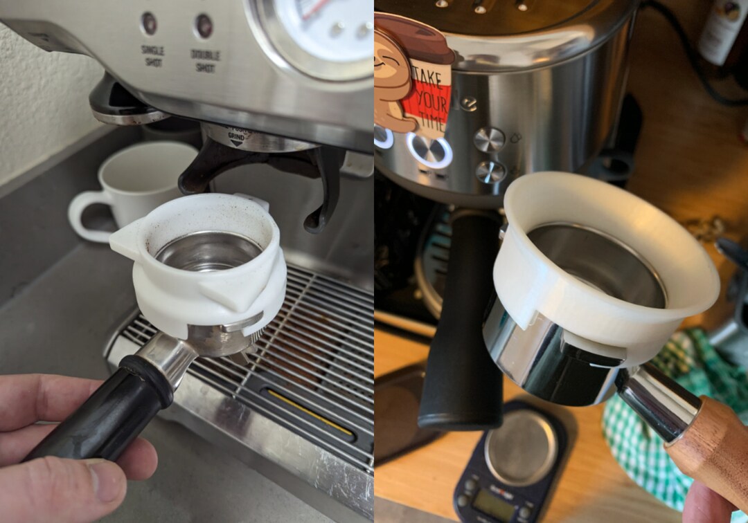 Breville Dosing Funnel Tailored for the Breville Barista Express, Pro ...