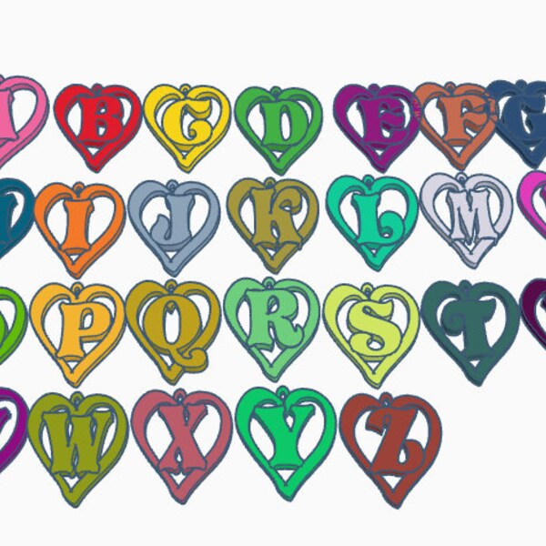 Heart Keychain - Etsy