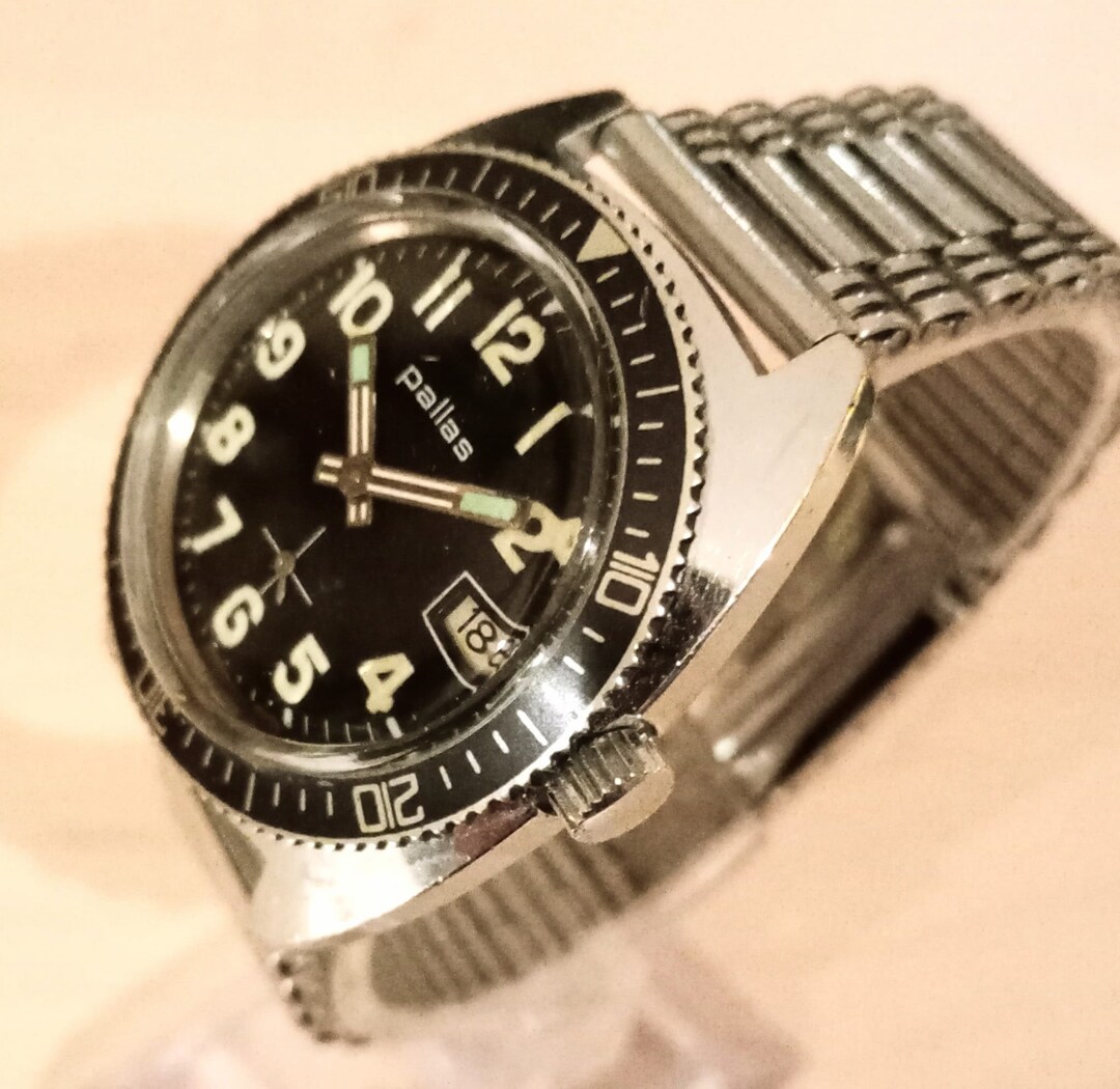 Stowa Pallas Diver 1970 Vintage Skindiver-watch - Etsy