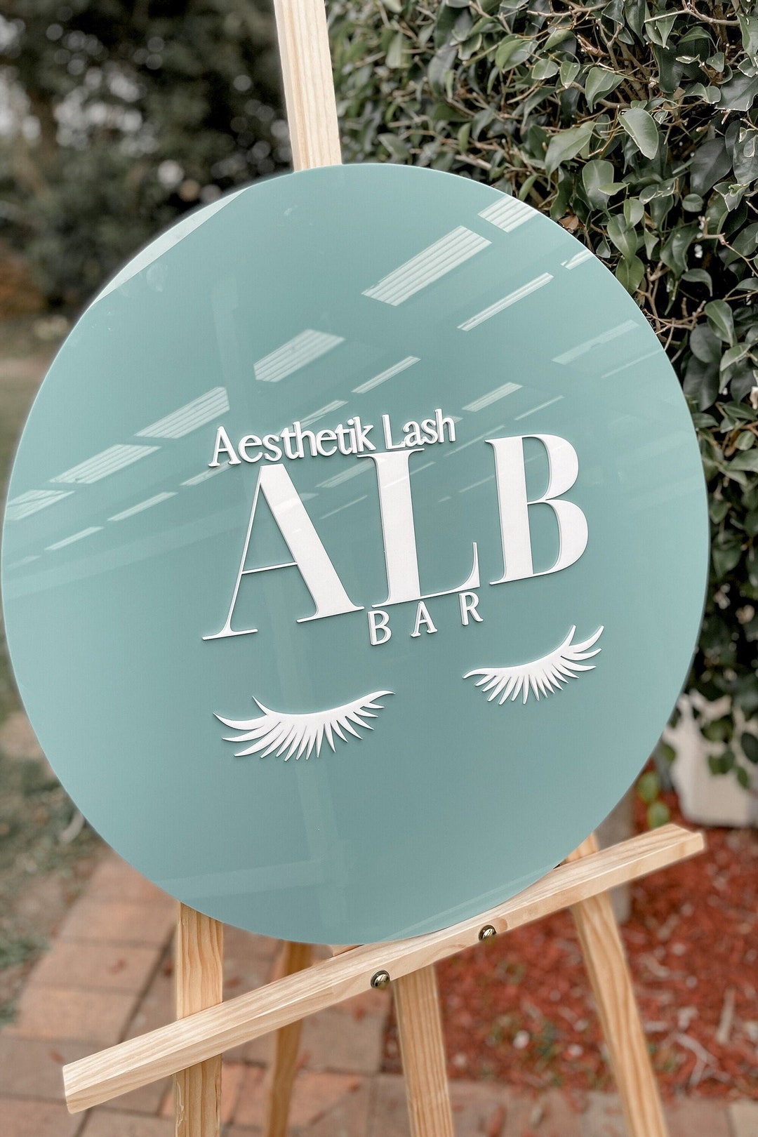 Business Signage Acrylic Lash Bar Signage Business Logo Signage - Etsy ...