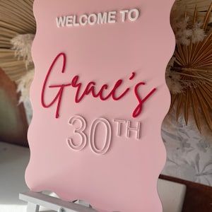 Acrylic Wave Sign Wave Signage Wave Sign - Etsy